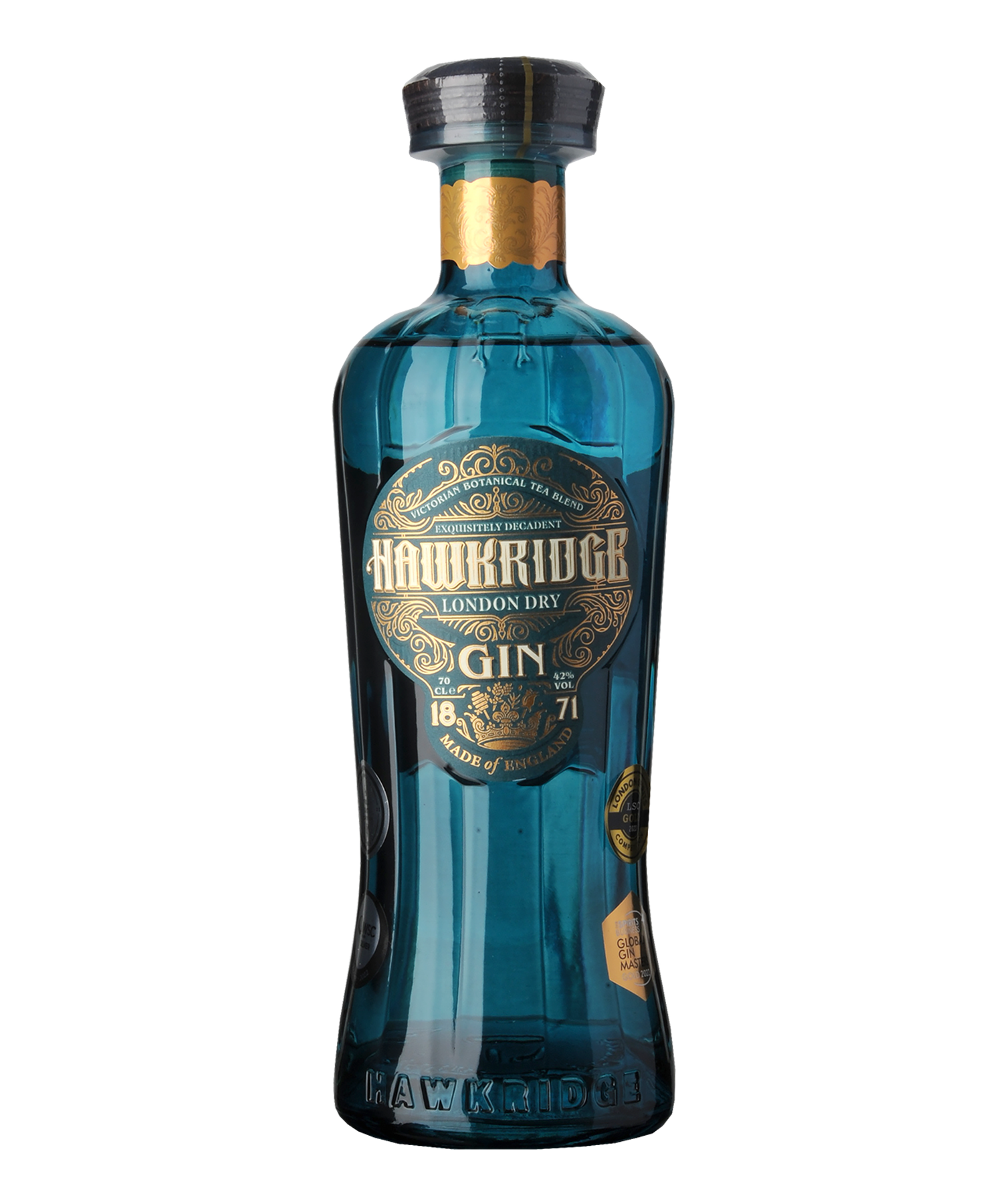 Hawkridge Blue, Victorian Botanical Blend London Dry Gin - England