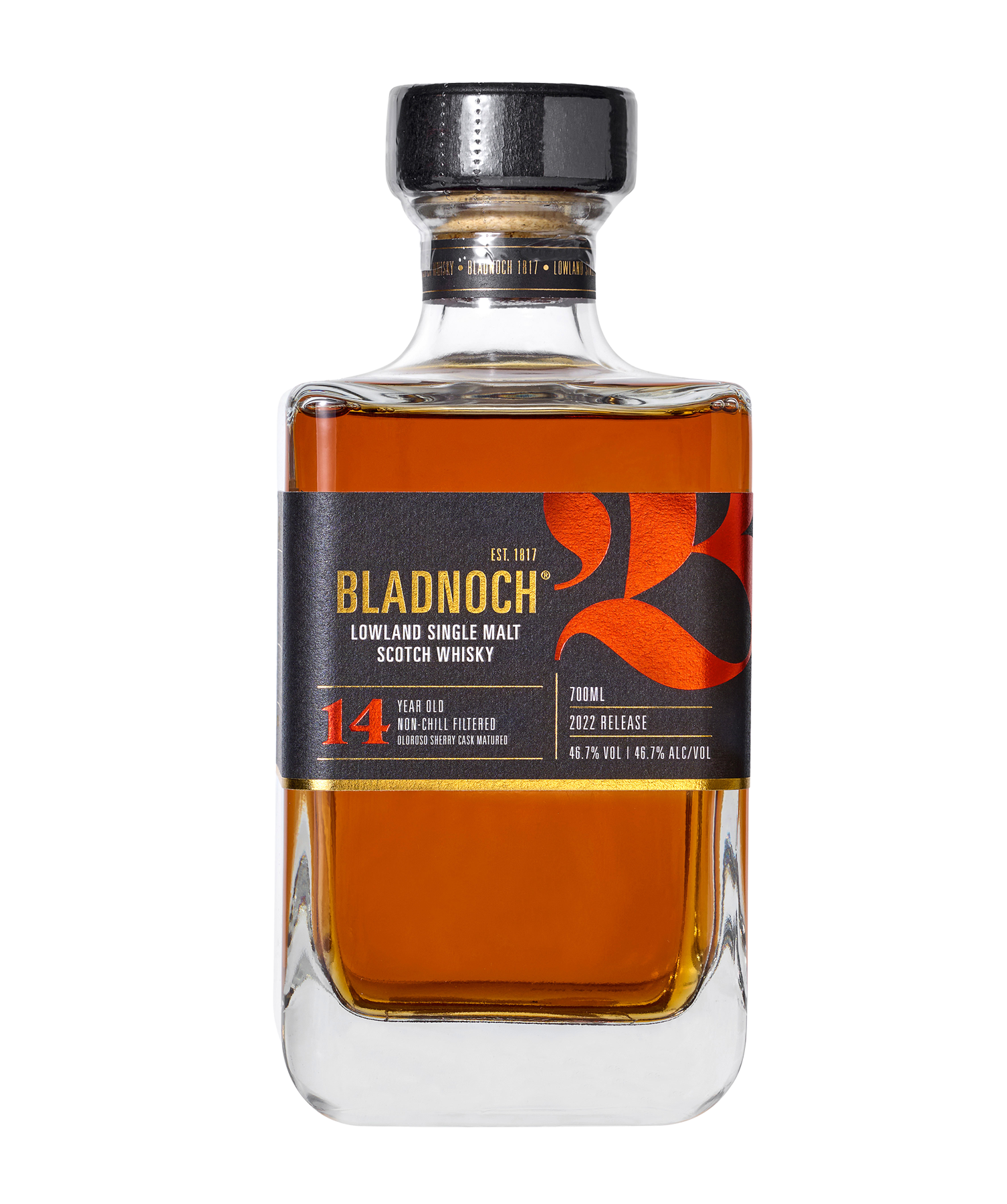 Bladnoch Single Malt Scotch Whisky, 14 years - Lowlands